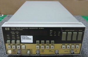 Used Agilent (Hewlett Packard) 8116A 50 MHZ PULSE/FUNCTION GENERATOR